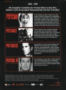 OFDb - Psycho (1960) - DVD: Universal (Psycho Collection I - IV)