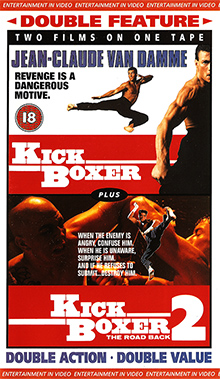 OFDb - Der Kickboxer - Karate Tiger 3 (1989) - Video: Entertainment In Video (Double Feature)