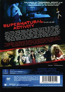 OFDb - Supernatural Activity (2012) - DVD: KSM