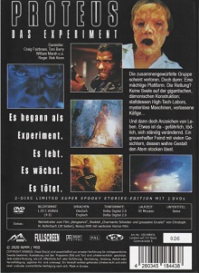OFDb - Proteus - Das Experiment (1995) - DVD: WMM (Mediabook Super ...