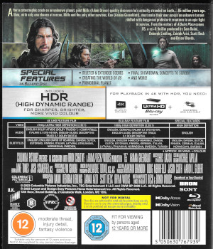 OFDb - 65 (2023) - Ultra HD Blu-ray: Sony (UHD+BD)