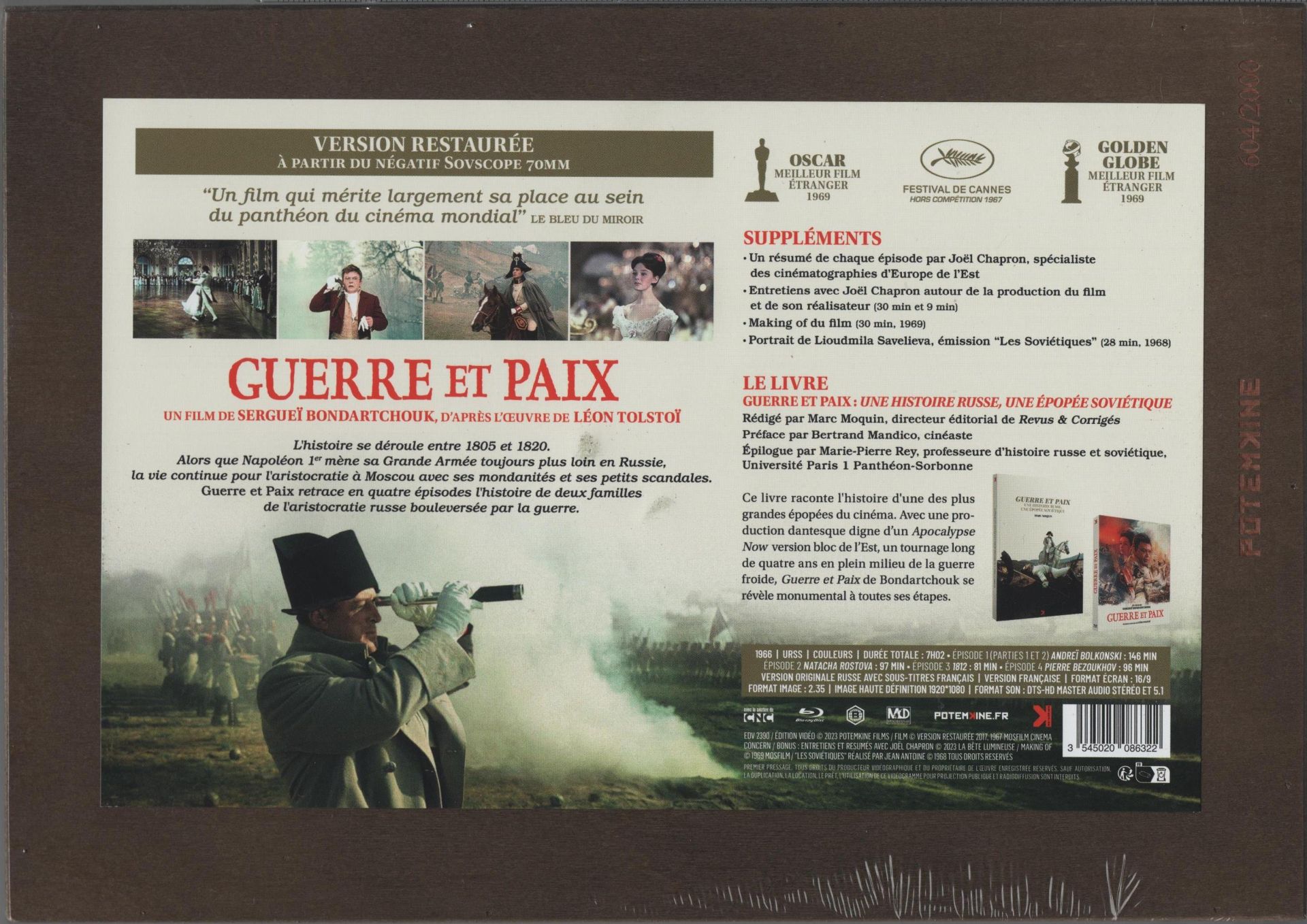 OFDb - Krieg und Frieden - Teil 1: Andrej Bolkonski (1965) - Blu-ray Disc: Potemkine Films ...