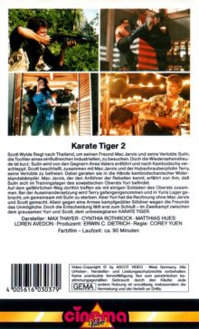 OFDb - Der Kickboxer - Karate Tiger 3 (1989) - Video: Cinema Video
