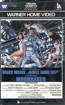OFDb - Moonraker - Streng geheim (1979) - Video: Warner Home Video (1. Auflage)