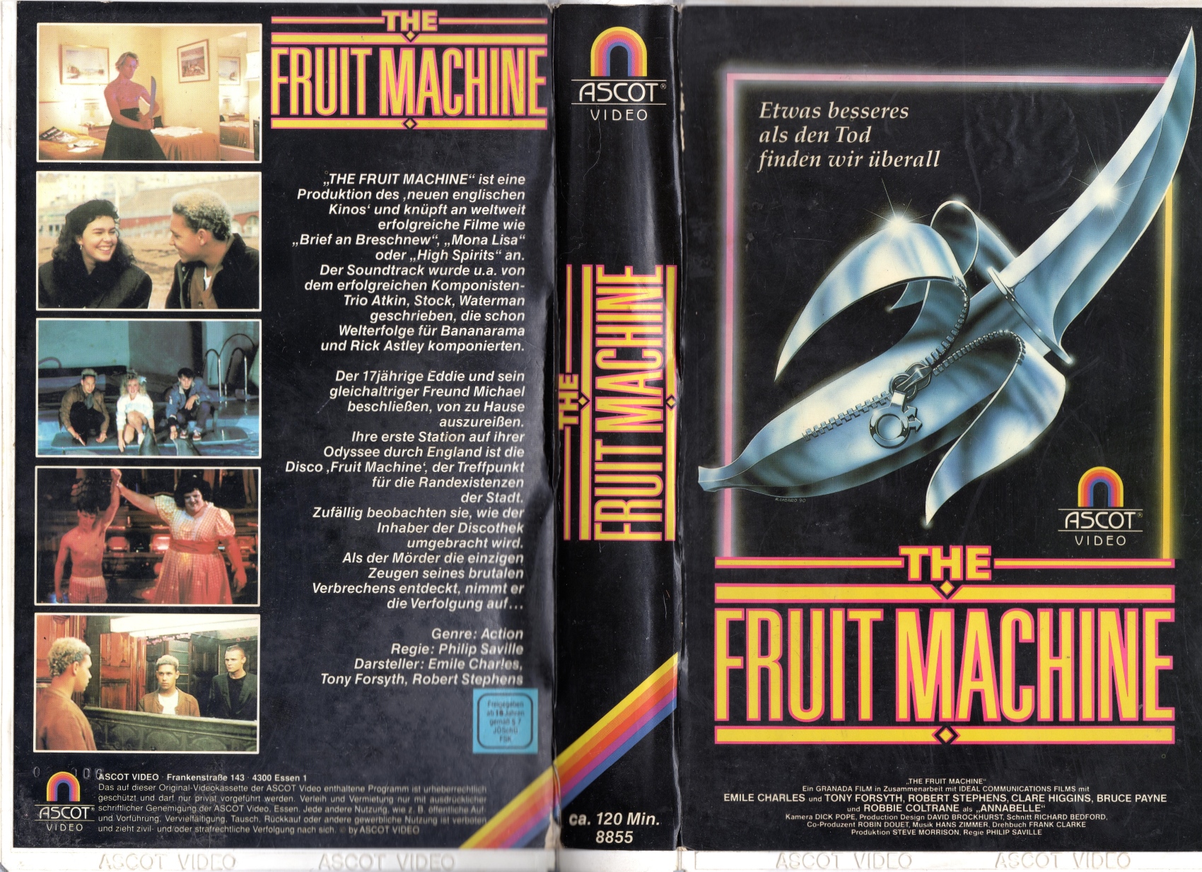 OFDb - The Fruit Machine (1988) - Video: Ascot Video