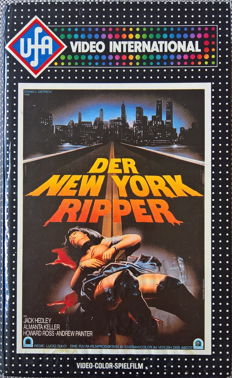 OFDb - Der New York Ripper (1982) - Video: UFA (1. Auflage)