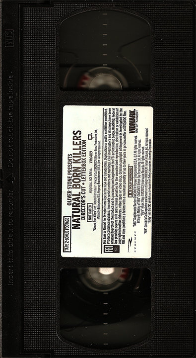 OFDb - Natural Born Killers (1994) - Video: Vidmark Entertainment [Director's Cut]