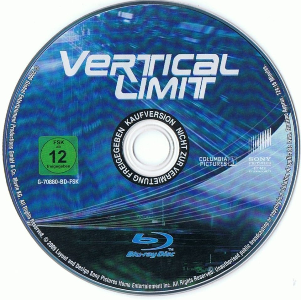 OFDb - Vertical Limit (2000) - Blu-ray Disc: Sony