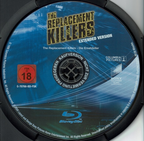 OFDb - The Replacement Killers - Die Ersatzkiller (1998) - Blu-ray Disc: Sony (Extended Version)