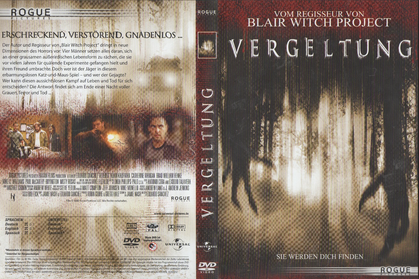 OFDb - Vergeltung - Sie werden Dich finden (2006) - DVD: Universal
