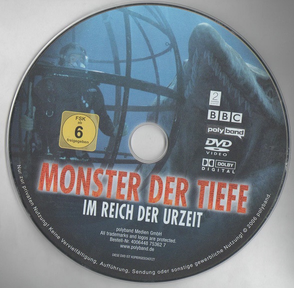 OFDb - Monster der Tiefe - Im Reich der Urzeit (2003) - DVD: polyband / BBC (Neuauflage im Amaray)