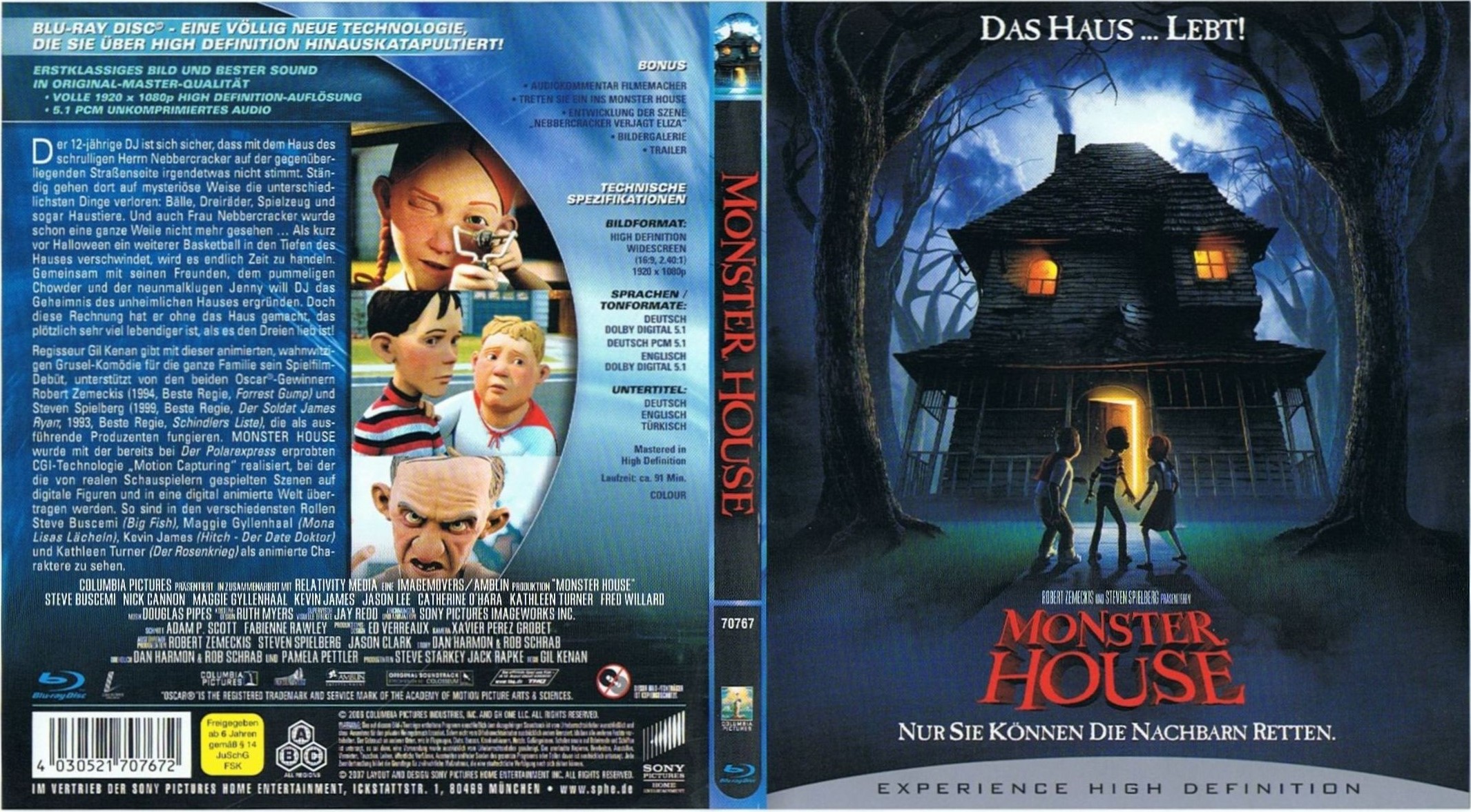 OFDb - Monster House (2006) - Blu-ray Disc: Sony