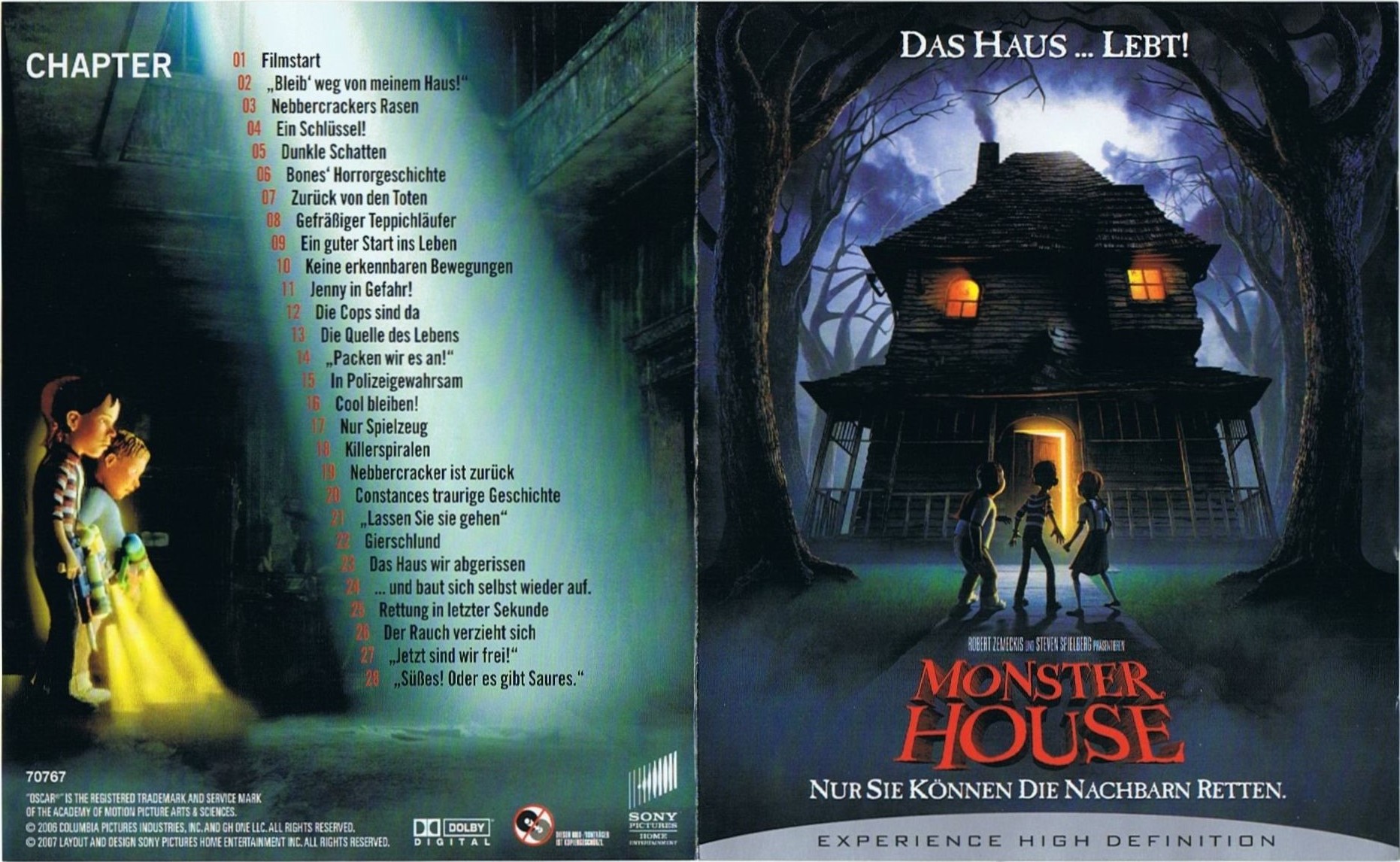 OFDb - Monster House (2006) - Blu-ray Disc: Sony