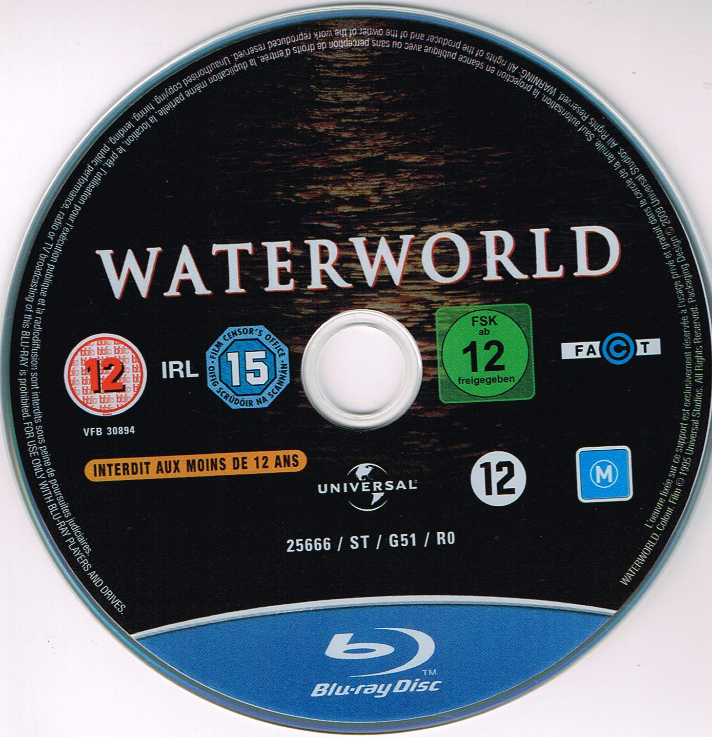 OFDb - Waterworld (1995) - Blu-ray Disc: Universal (Limited Steelbook)