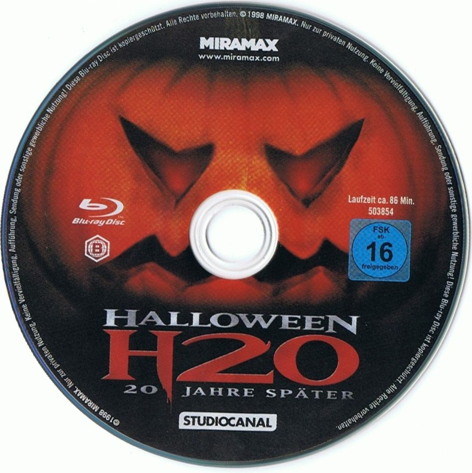 OFDb - Halloween H20 (1998) - Blu-ray Disc: Studiocanal (Wendecover A)