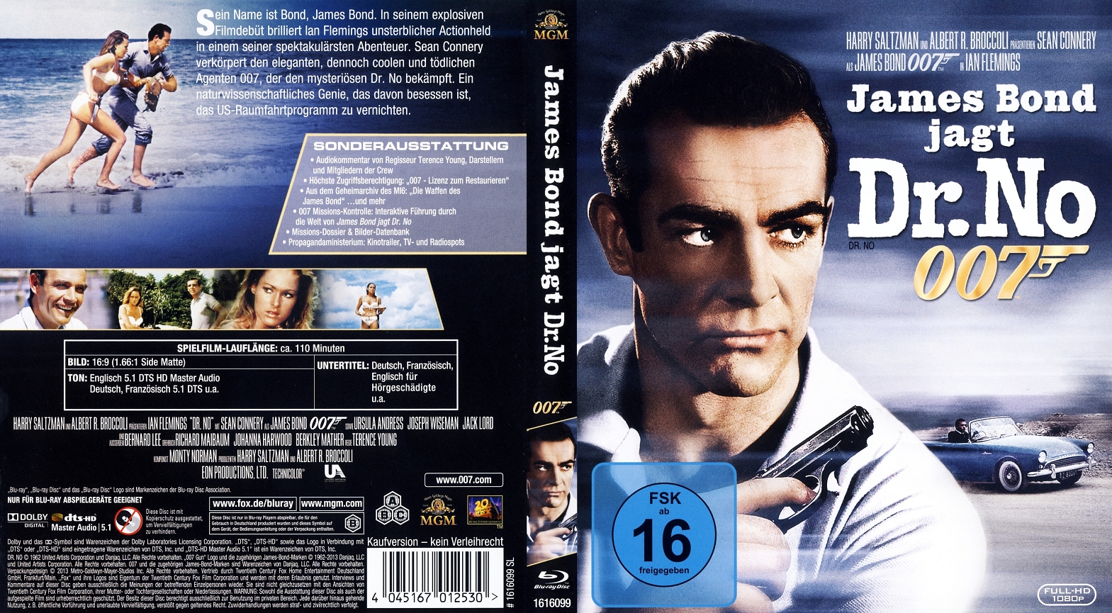 OFDb - James Bond 007 jagt Dr. No (1962) - Blu-ray Disc: MGM / 20th Century Fox (Neuauflage)
