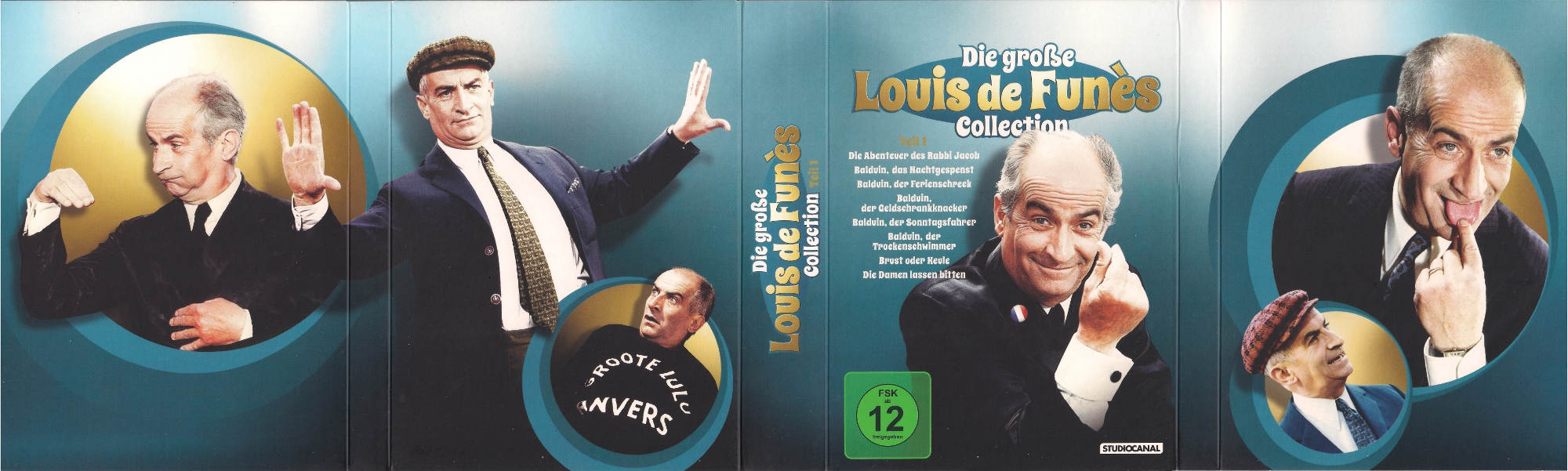 OFDb - Balduin, der Ferienschreck (1967) - DVD: StudioCanal (Die große Louis de Funès Collection)