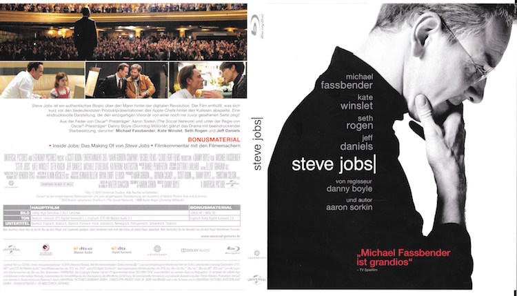 OFDb - Steve Jobs (2015) - Blu-ray Disc: Universal
