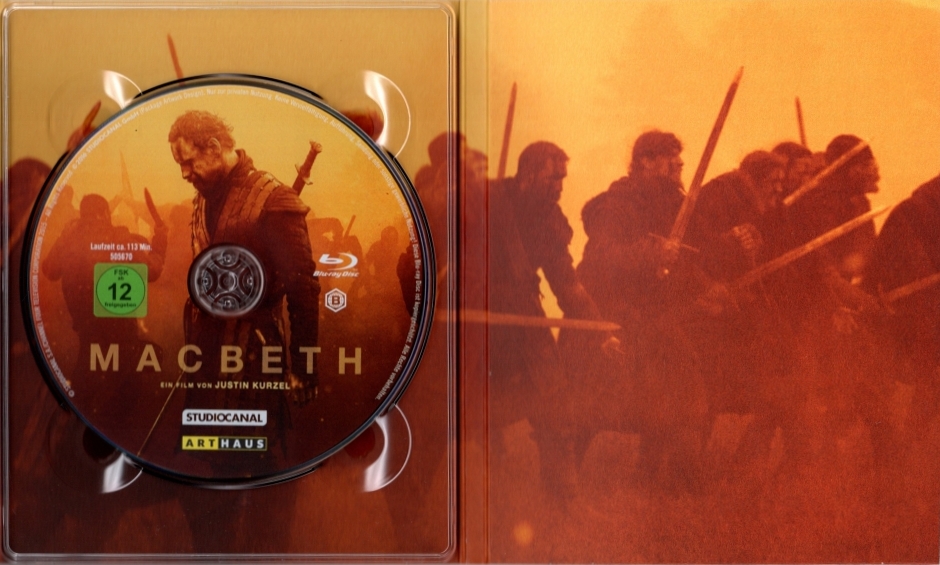 OFDb - Macbeth (2015) - Blu-ray Disc: Studiocanal / Arthaus (Special Edition)