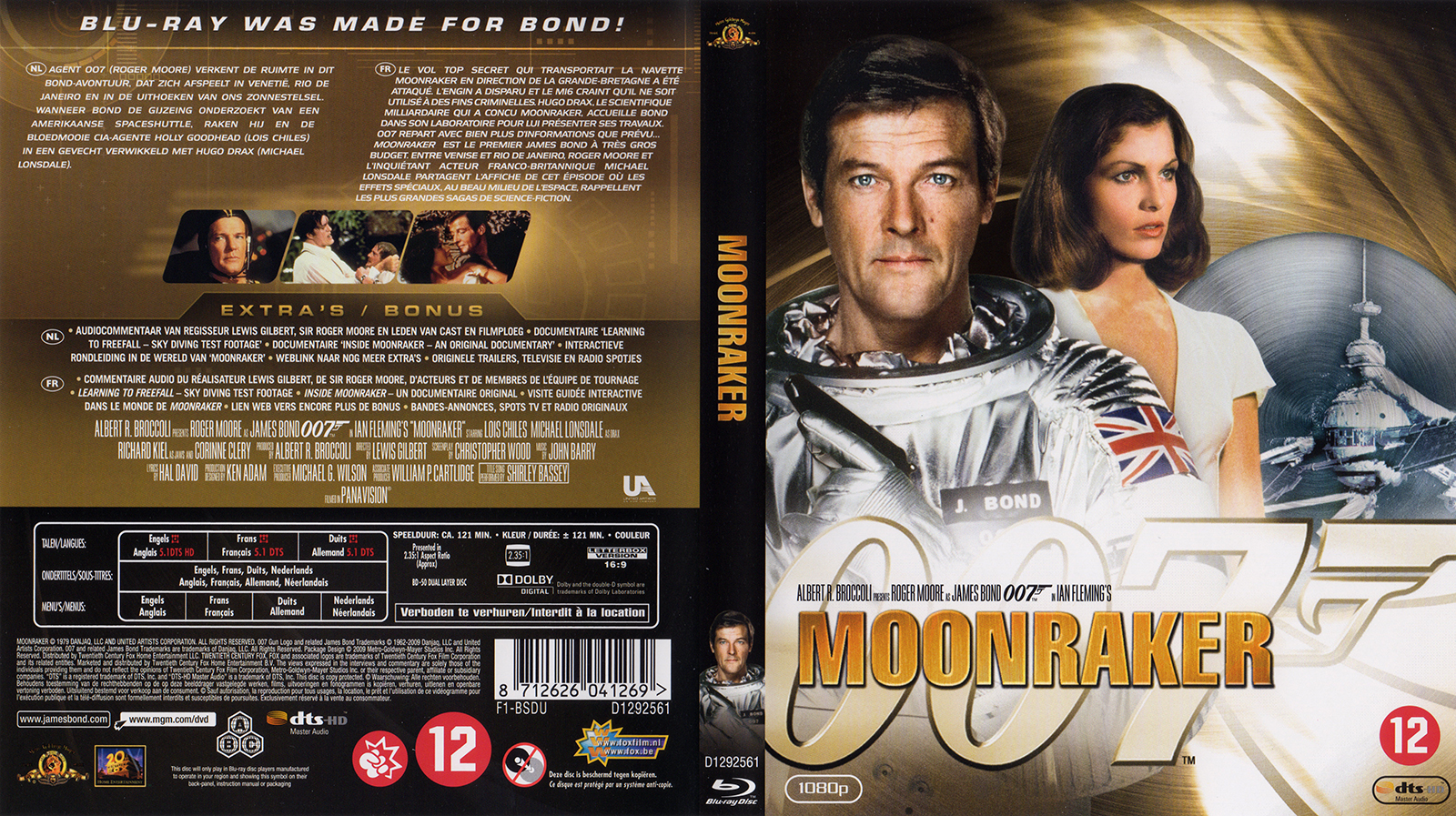 OFDb - Moonraker - Streng geheim (1979) - Blu-ray Disc: 20th Century Fox