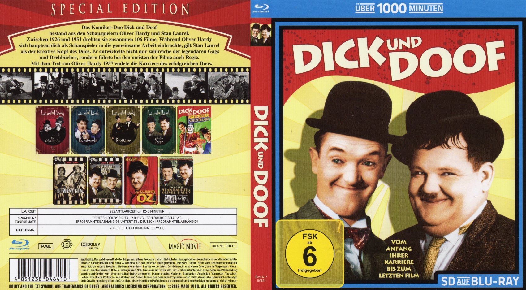 OFDb - Aufruhr im Hotel (1925) - Blu-ray Disc: Magic Movie (Special Edition)