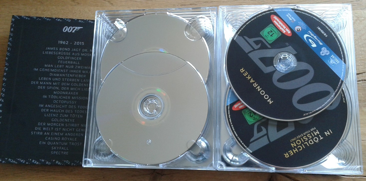 OFDb - Moonraker - Streng geheim (1979) - Blu-ray Disc: MGM/20th Century Fox (2016 James Bond ...