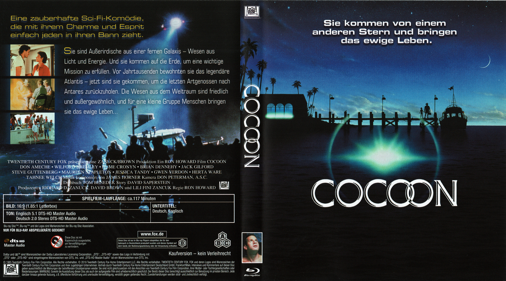 OFDb - Cocoon (1985) - Blu-ray Disc: 20th Century Fox