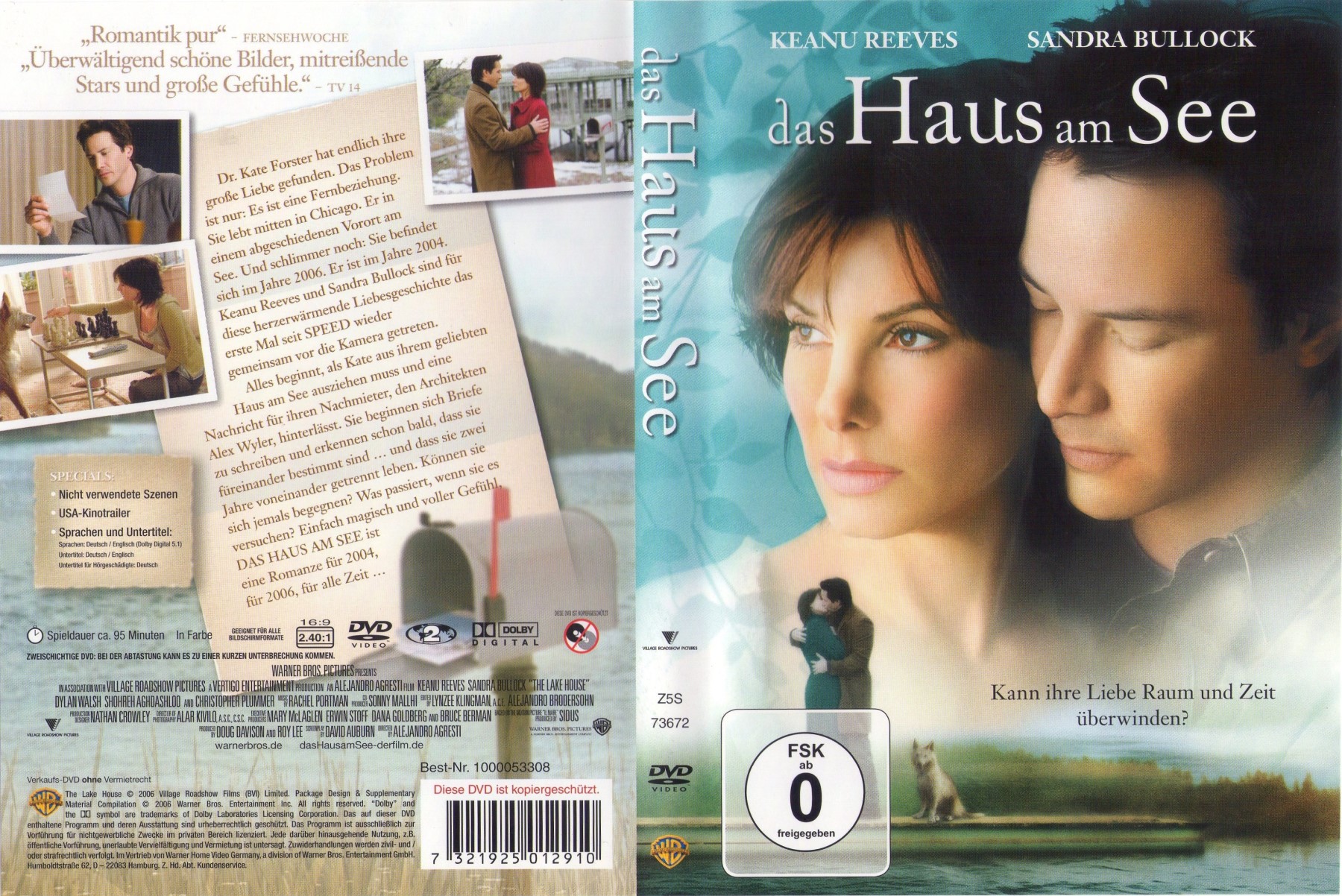 OFDb - Das Haus am See (2006) - DVD: Warner Bros. (Neuauflage)