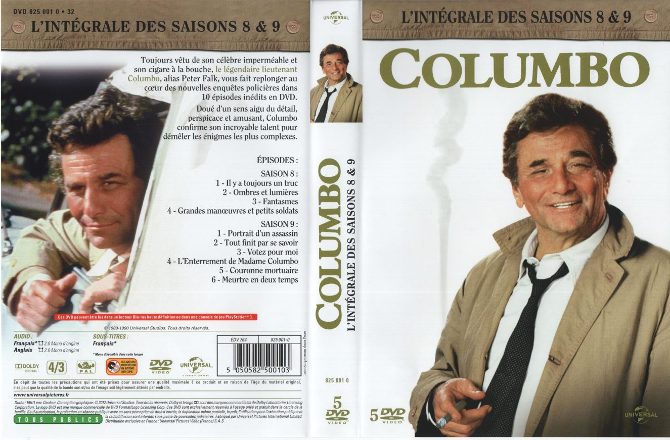 OFDb - Columbo: Selbstbildnis eines Mörders (1989) - DVD: Universal (Die komplette Serie)