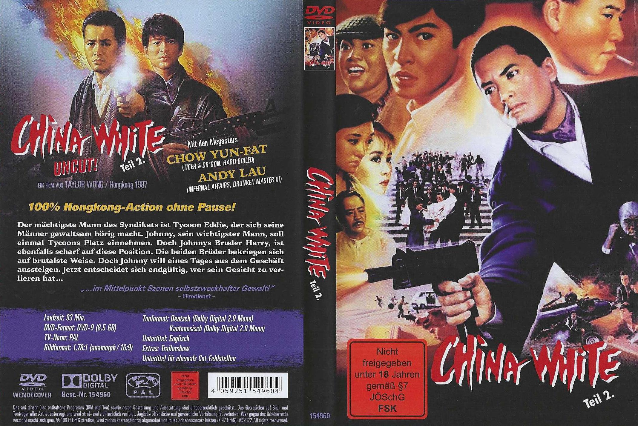 OFDb - China White Teil 2 (1987) - DVD: Maritim Pictures / Cargo Records (Neuauflage)