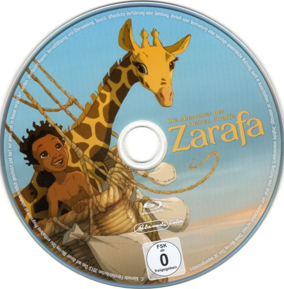 OFDb - Die Abenteuer der kleinen Giraffe Zarafa (2012) - Blu-ray Disc: Alamode Film / AL!VE