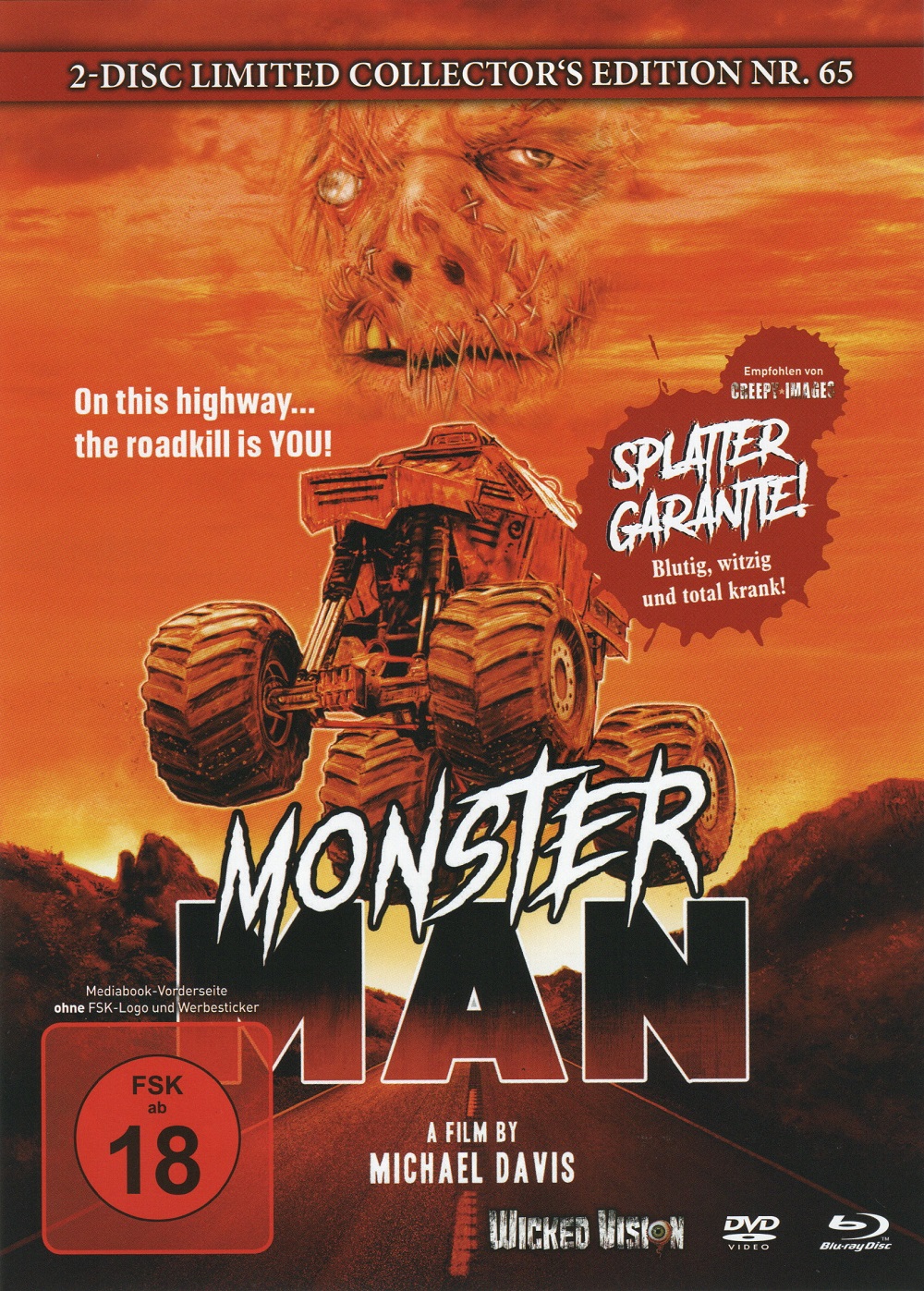 OFDb - Monster Man (2003) - Blu-ray Disc: Wicked-Vision Media (L.C.E. #65 / Cover B)