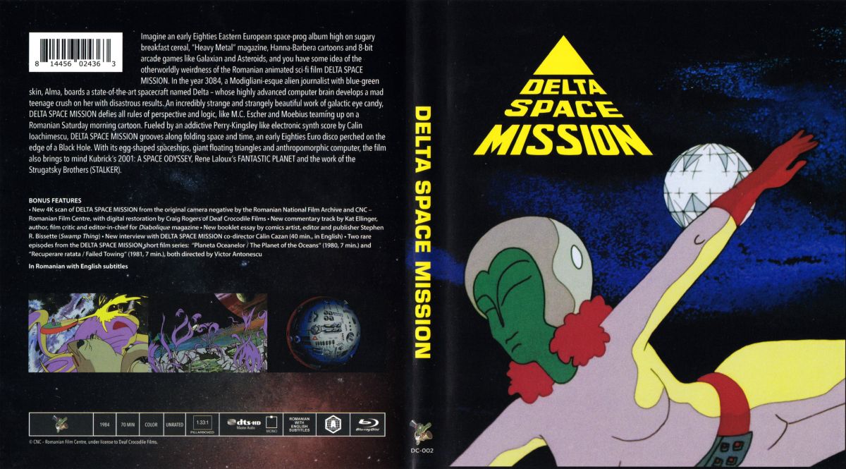 OFDb - Delta Space Mission (1984) - Blu-ray Disc: Deaf Crocodile