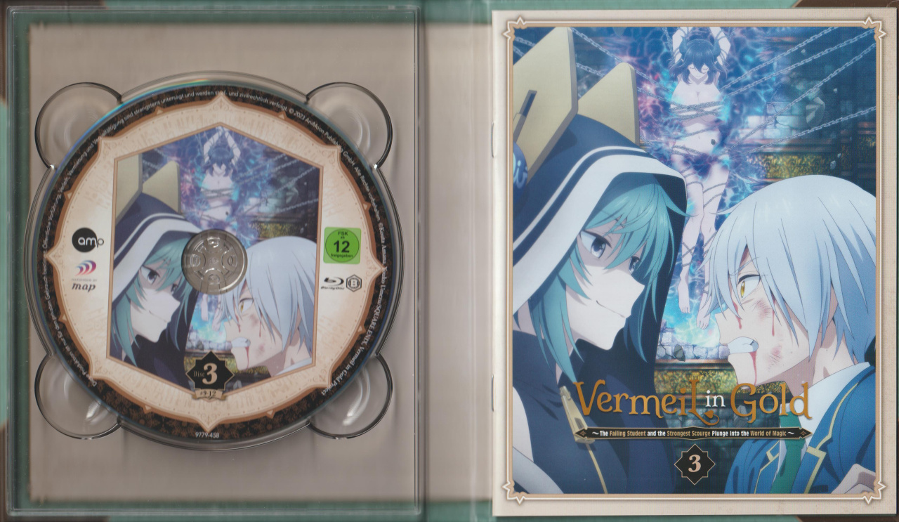 OFDb - Vermeil in Gold (2022) - Blu-ray Disc: AniMoon Publishing (Vol. 3 / Mediabook Edition)