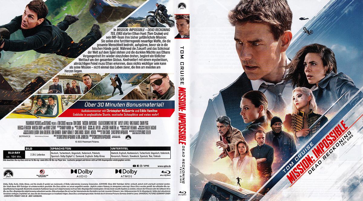 OFDb - Mission: Impossible - Dead Reckoning Teil Eins (2023) - Blu-ray Disc: Paramount / Universal