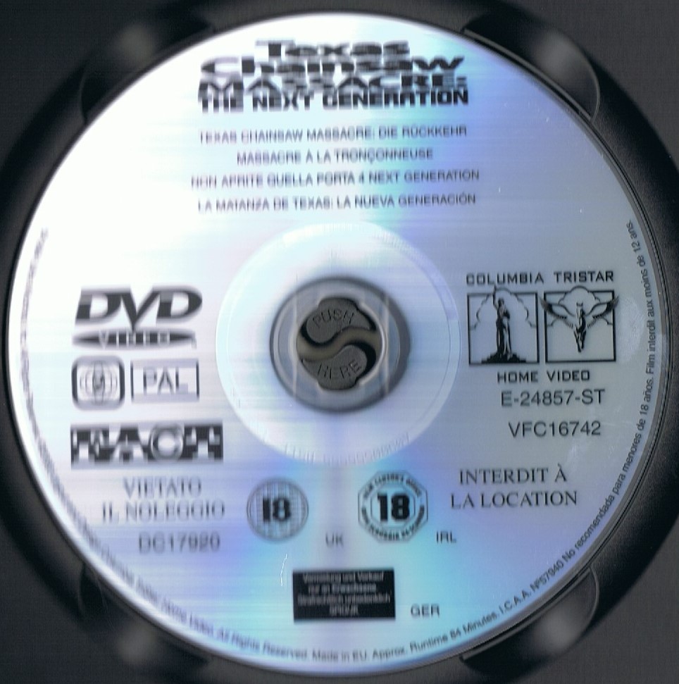 OFDb - Texas Chainsaw Massacre - Die Rückkehr (1994) - DVD: Columbia TriStar
